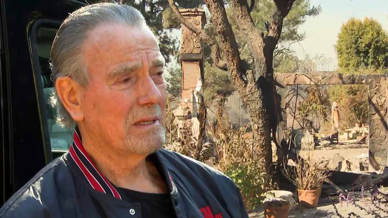 Y&R Star Eric Braeden Makes Emotional Return to Home Lost to LA Fires ...