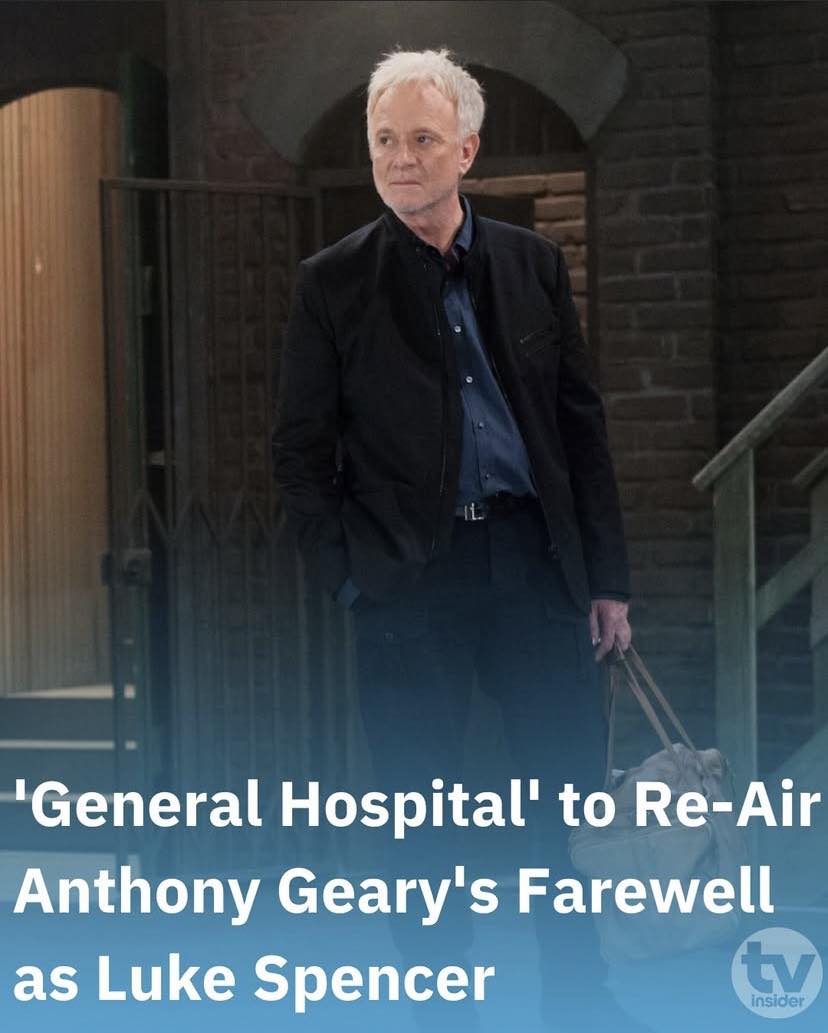 Tony Geary takes his final bow — again. Join us for a very special ...